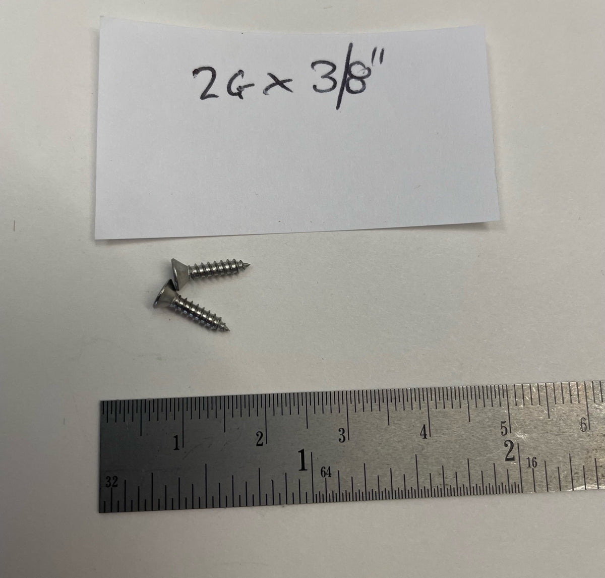 2G x 1/2" Self Tapper Countersink Stainless Screw Pack of 10 – PJ Sails