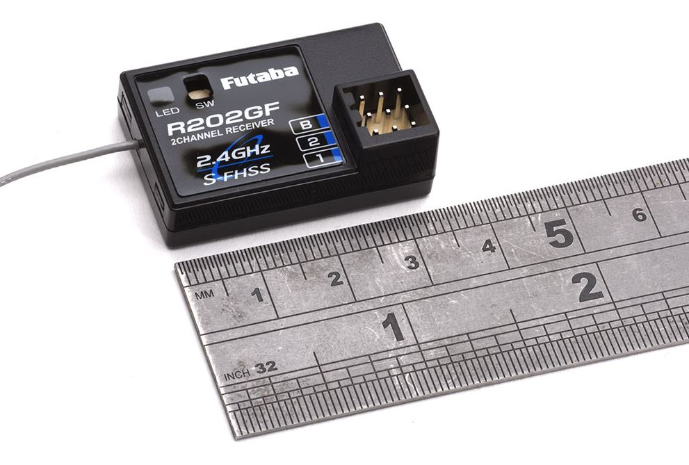 Futaba 2 Channel R202GF Receiver 2.4 GHz – PJ Sails