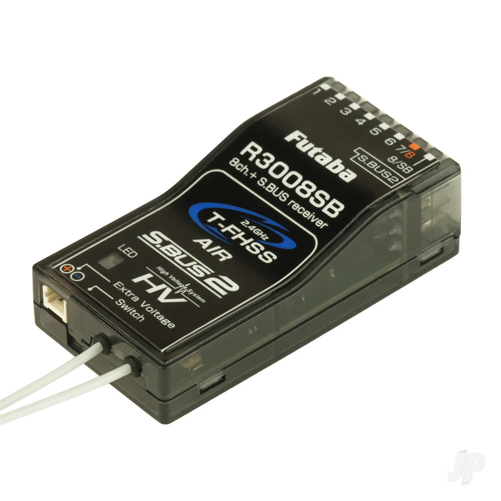 Futaba R3008SB 8-Channel (PWM) 2.4 GHz Receiver T-FHSS FUT05102609-3 ...